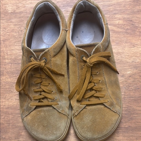 Birkenstock | Shoes | Birkenstock Size 43 Mens Tan Suede Sneakers ...